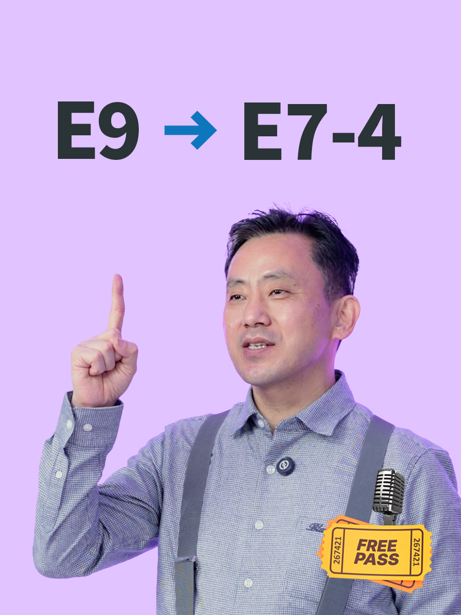 2. E9 dan E7-4 ga o'tkazish